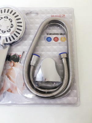 High Efficiency Modern Handheld Shower Head With Flexible Hose / Holder