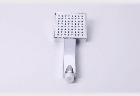 Hoge Stroomhand - gehouden Enige Functiedouche Hoofdabs Opgepoetst Chrome