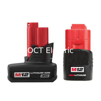12V Milwaukee cordless power tool battery, Milwaukee 12V 3.0Ah
