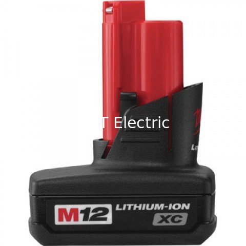 12V Milwaukee cordless power tool battery, Milwaukee 12V 3.0Ah