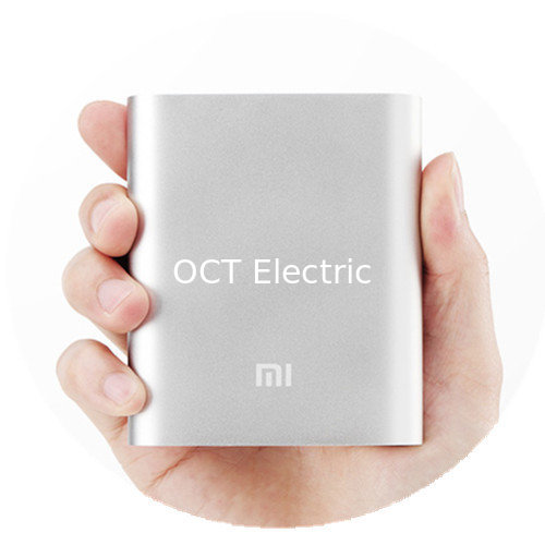 Hot new products for 2014 universal portable aluminum original xiaomi power bank 10400mah