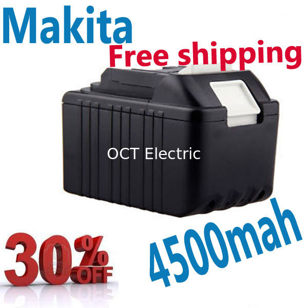 Sanyo Cell Replacement Battery for Makita 194205-3 BL1830 LXT400 Power Tool Battery 4500mA