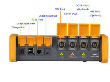5000 Series Optical Time Domain Reflectometer OTDR 1×RJ45 port 2 USB for option