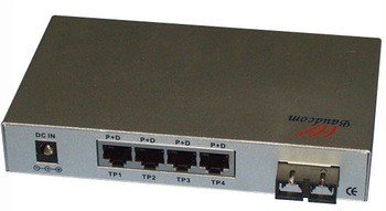 5*10/100/1000M PSE Fiber Ethernet Switch POE Fiber Media Converter