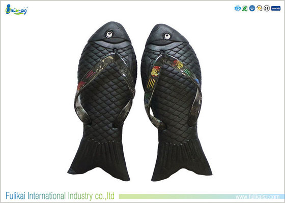 Fish Shap Womens Shoes Size 12 EVA Flip Flops With Injection Molding