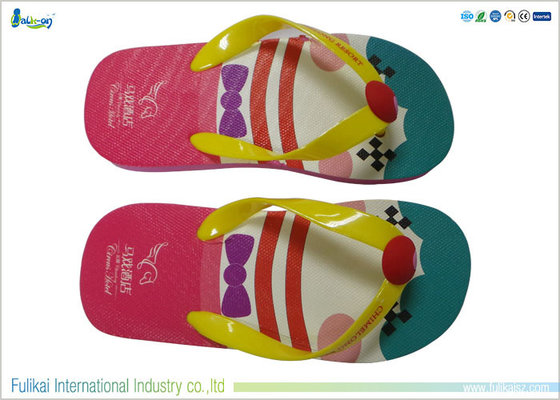 Comfortable Baby Rubber Flip Flops Skid Proof With Fashion Style