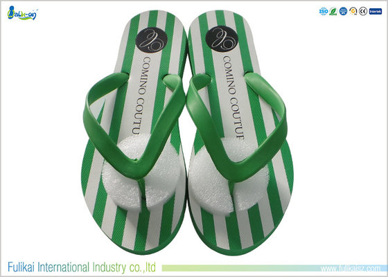 Two Color Comfortable Girls Flip Flops , Personalized Boys Flip Flops