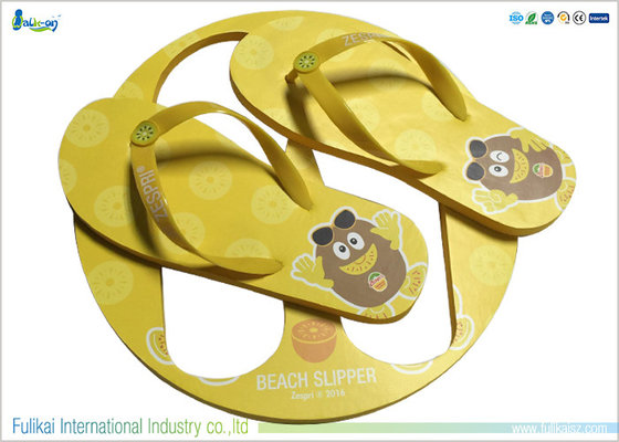 Eco - Friendly EVA Sandals Customized Flip Flops Ladies Slipper For Beach