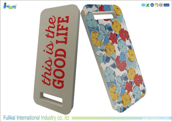 Creamy - white Foam Kneeling Pad / Floral Printing Gardening Knee Pads