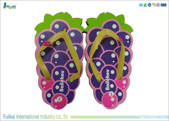 Fruit Style Colorful EVA Flip Flops Girls Size 11 Silk Printing