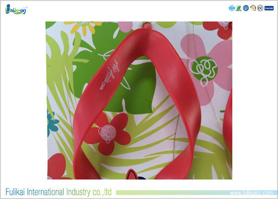 Cartoon Style EVA Flip Flops Mens Shoes Size 10  Full Color Printing