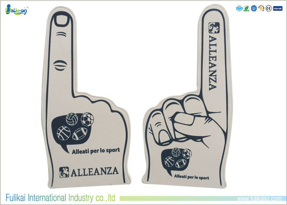White Custom Football EVA Foam Hand Number One High Density CE