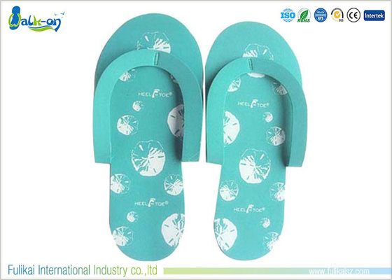 Colorful  Foam Disposable Flip Flops Strap Stitching For Bathroom