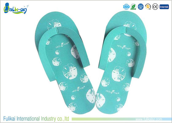 Colorful  Foam Disposable Flip Flops Strap Stitching For Bathroom