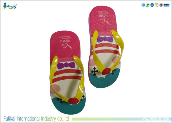 Comfortable Baby Rubber Flip Flops Skid Proof With Fashion Style