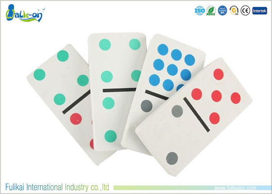 Silk Printing Number EVA Foam Toys Children Intelligence Development Dominoes