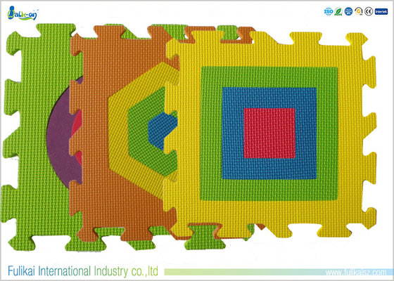 Geometric Shape Education Eva Floor Mat Baby Activity Comfortable