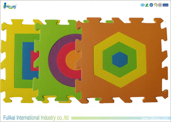 Geometric Shape Education Eva Floor Mat Baby Activity Comfortable