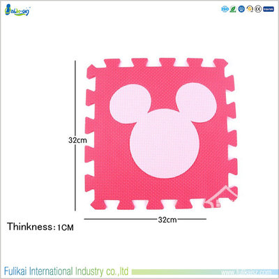 Cute Toddler Eva Floor Mat Interlocking Cushioned High Density