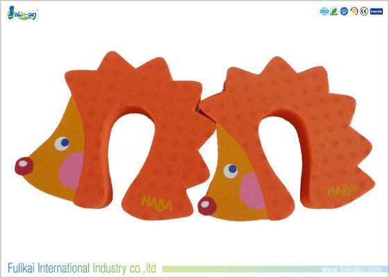 Hedgehog Orange Childrens Play Mat Interlocking Foam Door Guard