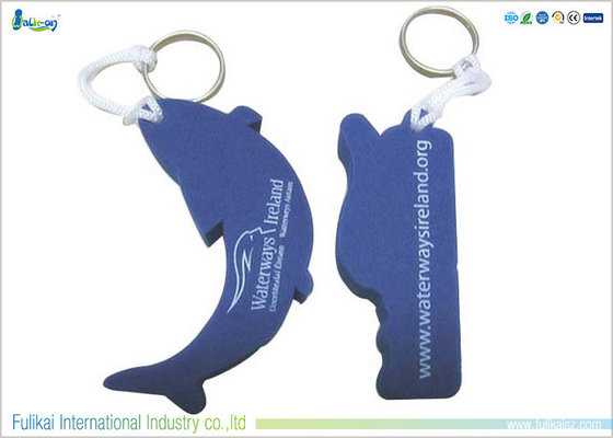 Personalized Blue High Density  EVA Foam Toys Kids Key Chains