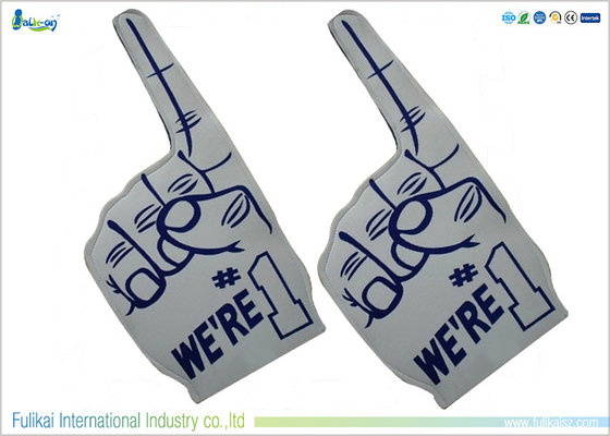 Football Blank Foam Fingers , Custom Foam Fingers No Minimum