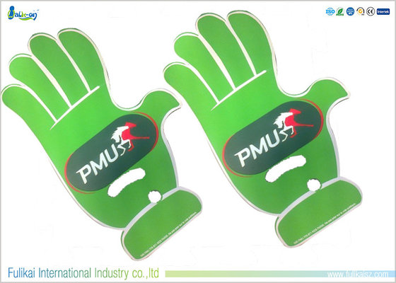 Grass Green Cheering EVA Foam Hand For Sports And Entertainment  Advertising