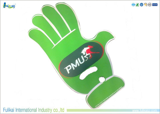 Grass Green Cheering EVA Foam Hand For Sports And Entertainment  Advertising
