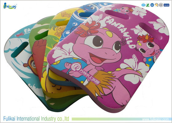 Cartoon Pink Color Swimming Kickboard With Heat Transfer Printing
