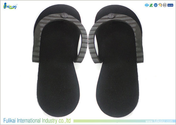 Black Durable Disposable Flip Flops Womens Shoes Size 11 Non - Slip