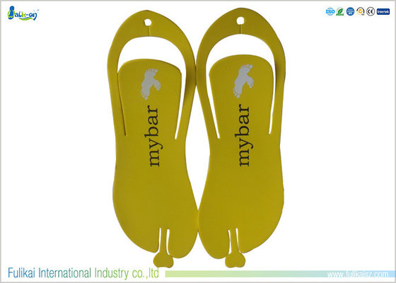Yellow Disposable Flip Flops High Density Slippers For Men Size 12 