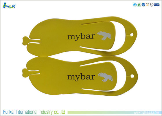 Yellow Disposable Flip Flops High Density Slippers For Men Size 12 