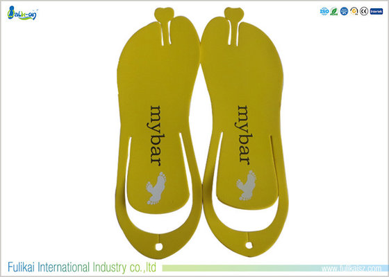 Yellow Disposable Flip Flops High Density Slippers For Men Size 12 
