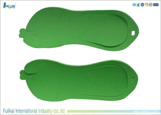 Green Hotel Disposable Flip Flops Foam Comfortable Nonslip Sole