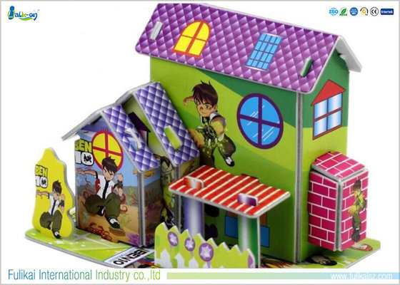 1000 Pieces Customized Carton 3d Jigsaw Puzzle Games For Kids