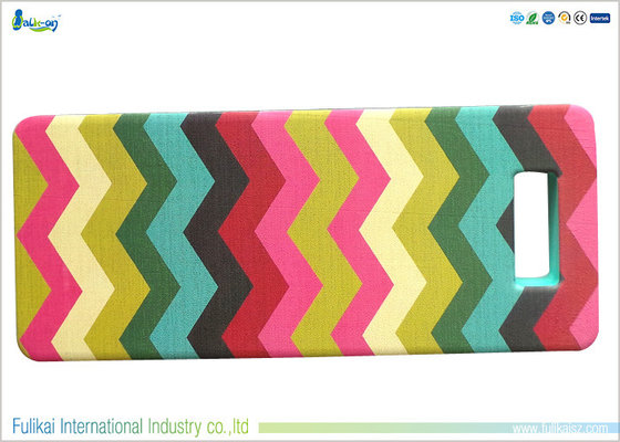 Iridescent  Wavy Lines Kneeling Pad Mat , Kneeling Pads For Gardening