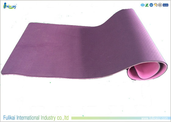 Pink PVC Or Eva Foam Yoga Mat Non Toxic For Exercise Fitness