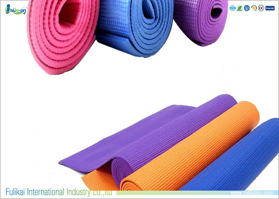 Waterproof Custom EVA Foam Yoga Mat Purple Wth Printed Logo