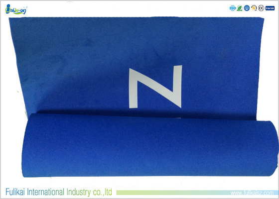 Waterproof Custom EVA Foam Yoga Mat Purple Wth Printed Logo