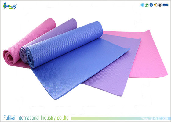 Waterproof  Pvc Eva Foam Yoga Mat Extra Cushioned In Vigour Pink Color