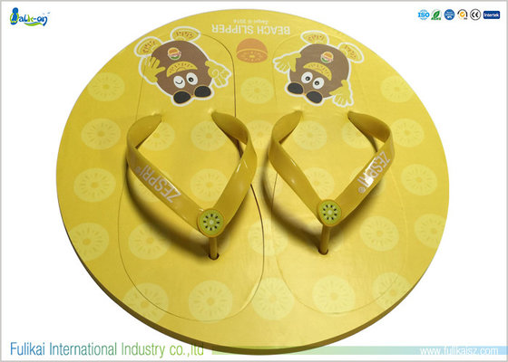 Eco - Friendly EVA Sandals Customized Flip Flops Ladies Slipper For Beach