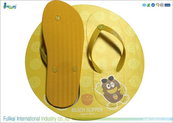 Eco - Friendly EVA Sandals Customized Flip Flops Ladies Slipper For Beach