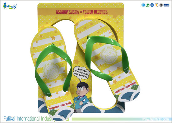 Urban Beach Flip Flops Mens Beach Slippers EVA Sole + PVC Strap