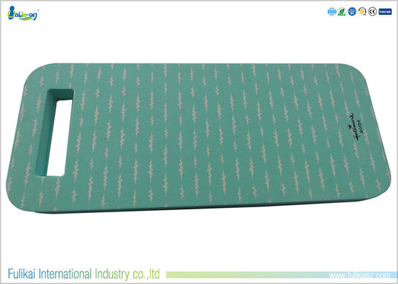 Sky Blue Silk Printing " BE HAPPY " Garden Kneeling Pad With Eva Foam