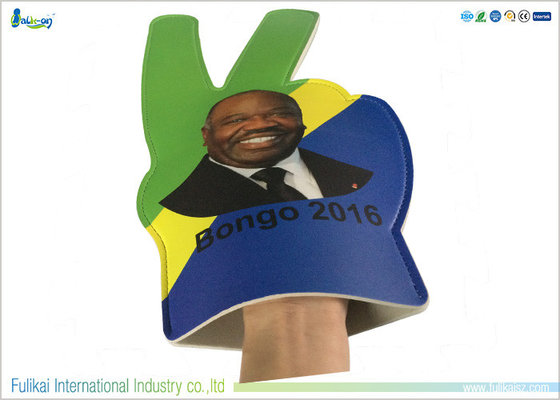 Full Color Printed Shocker Foam Hand Promotional For Election Event