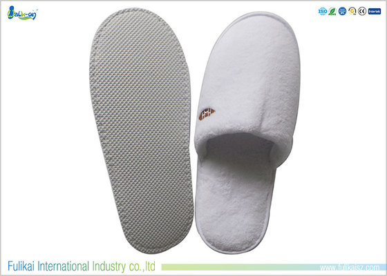 White Disposable Hotel Slippers Cotton Slippers For Housing