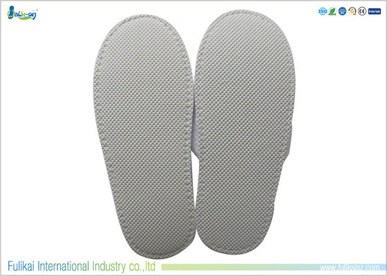 White Disposable Hotel Slippers Cotton Slippers For Housing