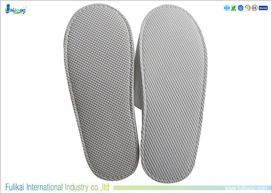 Comforable SPA Bathroom Disposable Flip Flops With Mesh Fabric Vamp
