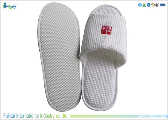 Comforable SPA Bathroom Disposable Flip Flops With Mesh Fabric Vamp