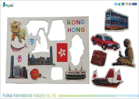 Customized Hong Kong Features Of Scenery Eva Foam Jigsaw Puzzle
